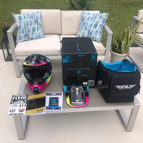 Brand New 2024 Fly Formula S Legacy Lightweight 12K Carbon Fiber Helmet ...