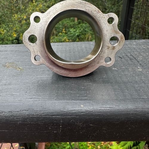 Twisted Development Exhaust Flange Twisted Development Exhaust Flange
