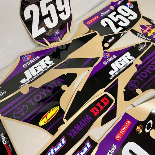 Brand New 2019-2023 Yz 250f / 18 -22 Yz 450 Jgr Graphics Kit