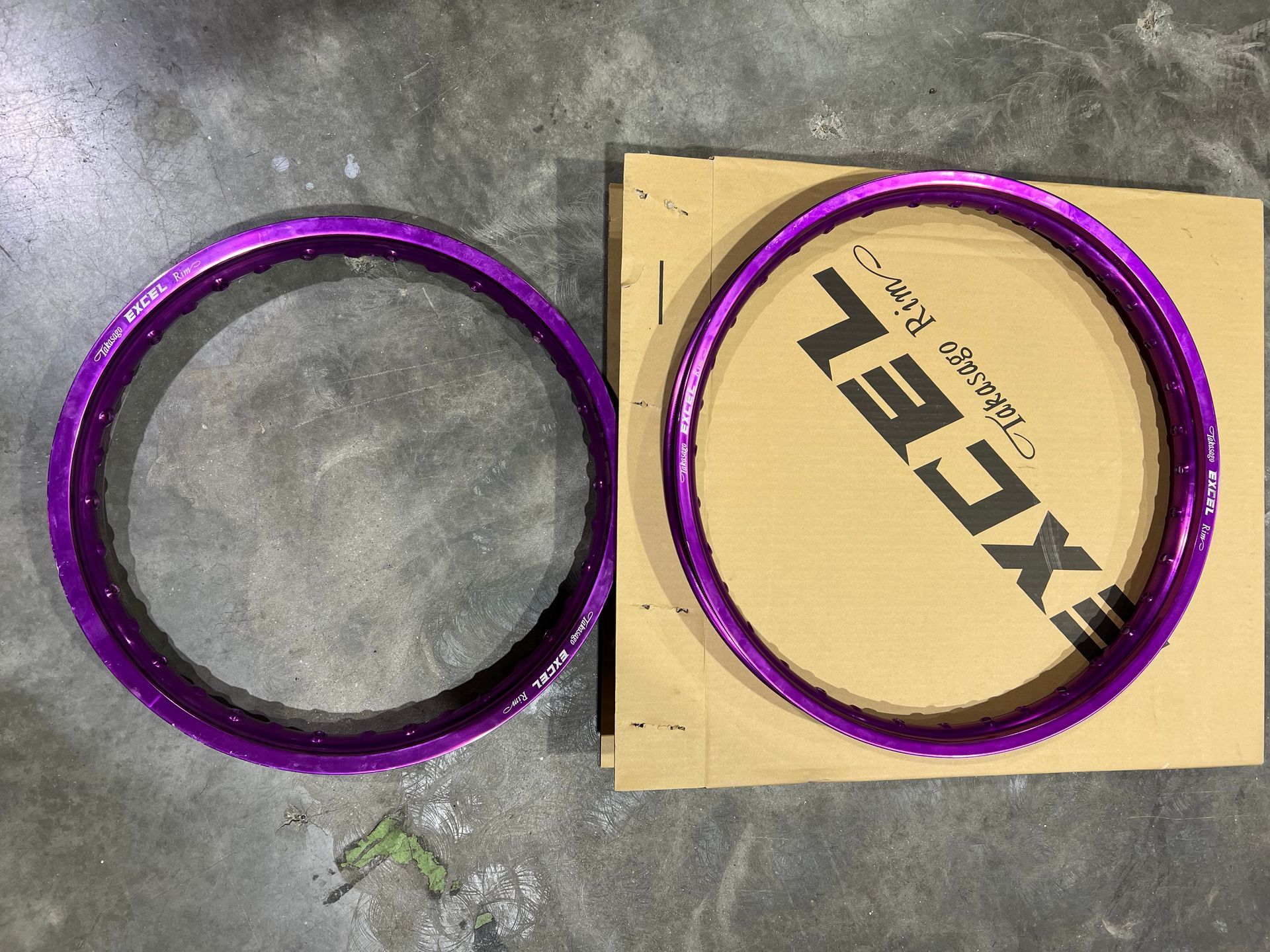 Excel Takasago Purple Rims Kawi