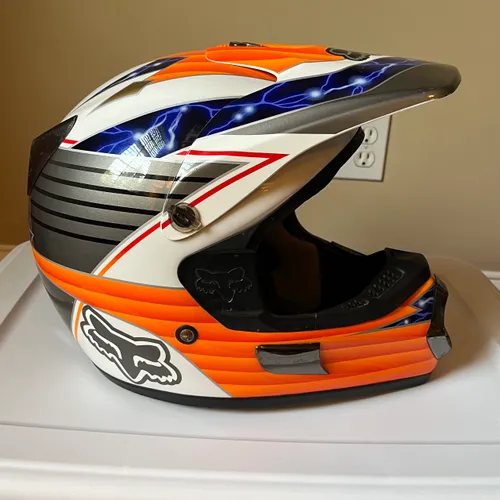 Fox Racing MX Pilot Series Helmet Ricky Carmichael RC4 Replica Size XL