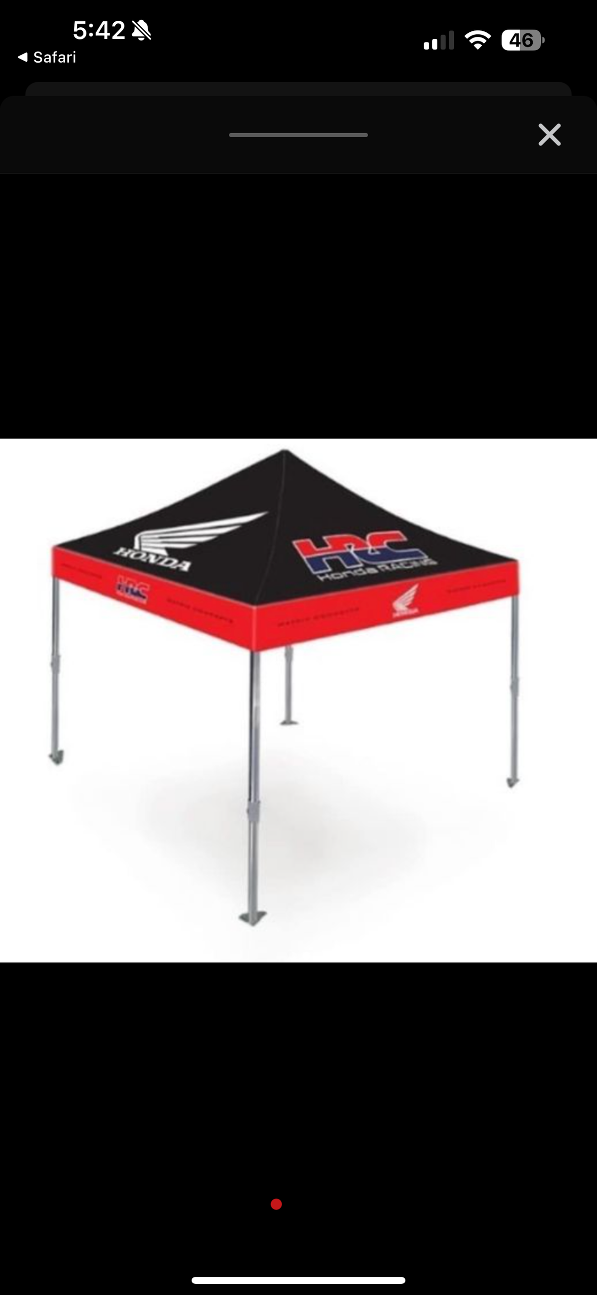 Honda Hrc Tent