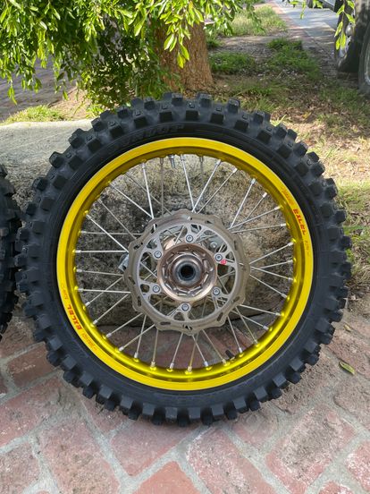 Excel Rims and Talon Hub wheel set
