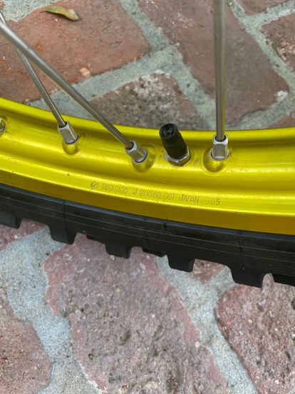 Excel Rims and Talon Hub wheel set