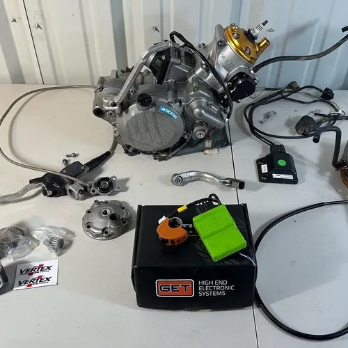 Ktm 125 Sx Engine Motor Complete Top Bottom End Cylinder Cases Tc ...
