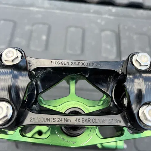 Luxon Triple Clamps for KX | MX Locker