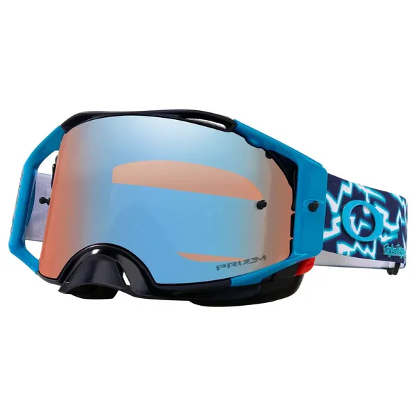 Oakley Airbrake MX Troy Lee Designs Goggles - Blue Lightning Oakley Airbrake MX Troy Lee Designs Goggles - Blue Lightning