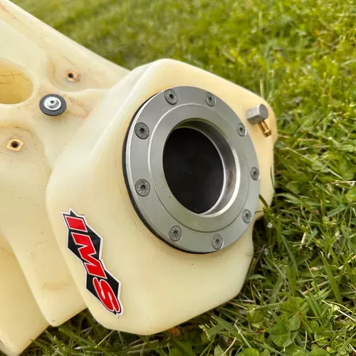 IMS Oversize Husqvarna Tank W/ Quick Fill & Fuel Pump