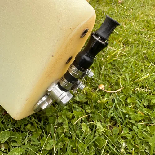 Oversize Husqvarna Tank W/ Quick Fill & Fuel Pump