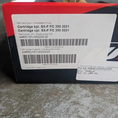 WP 6500 Pro Cartridge Kit for XACT Forks