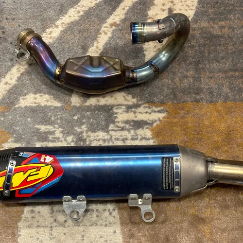FMF KTM 350 XC-F 2019-2022 Factory 4.1 RCT Exhaust w/ MegaBomb ...