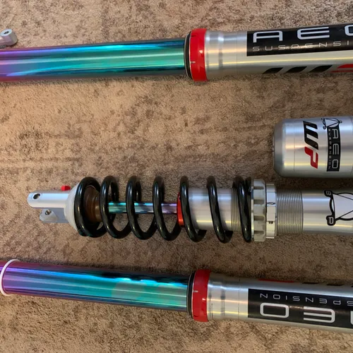 WP Xact Pro Forks With WP 6500 Kit & Shock With Full AEO Revalve