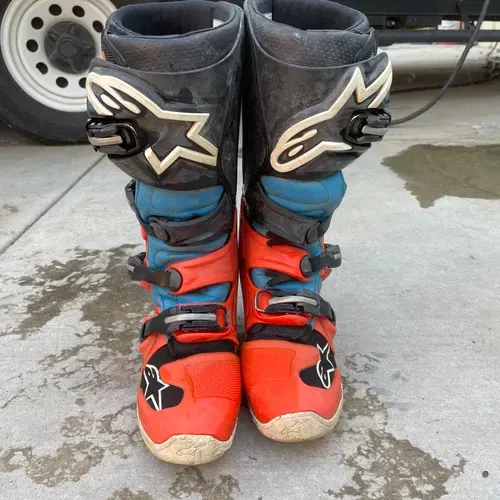 Orange And Blue Tech 7s