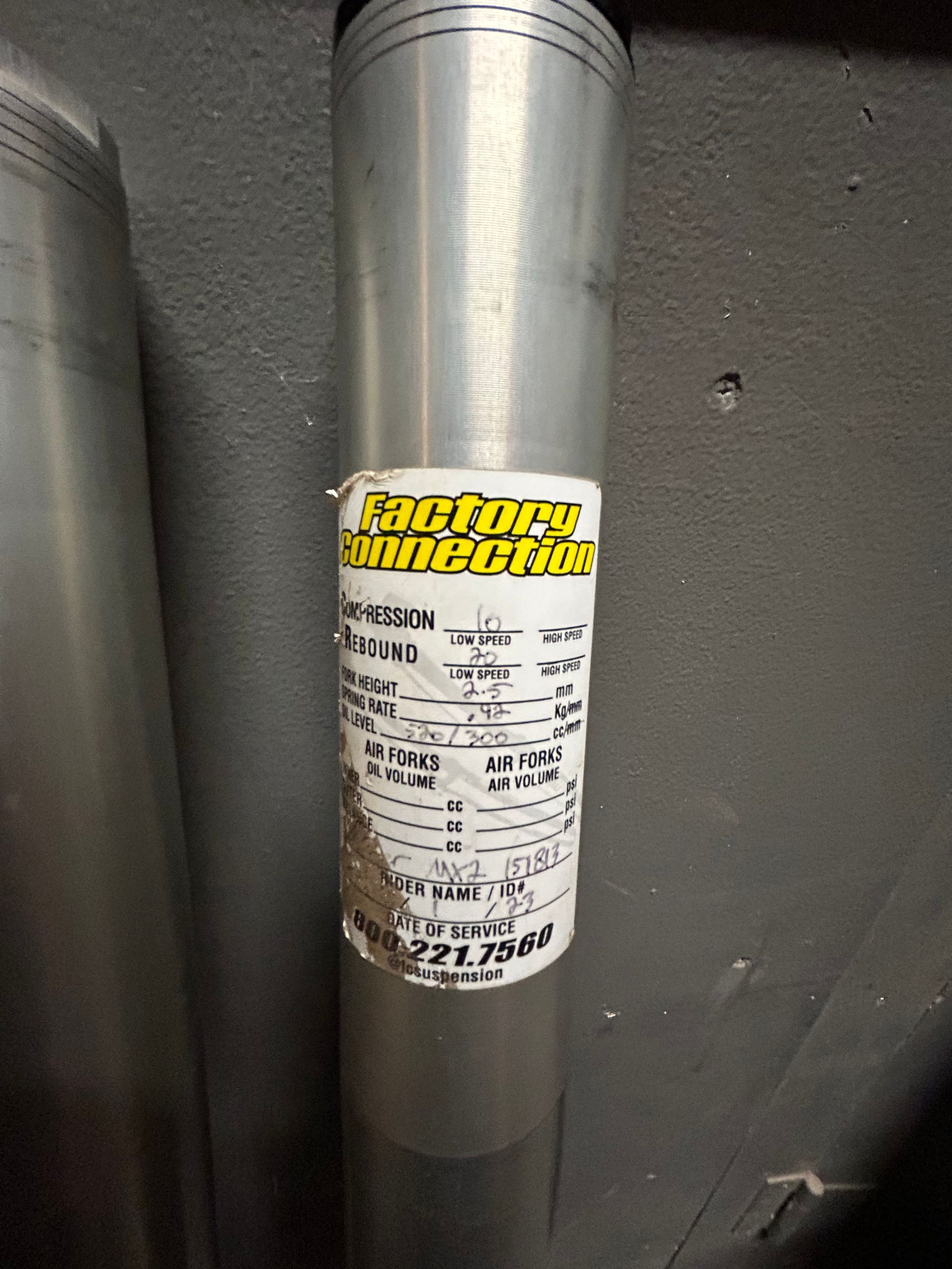 Factory Connection Spring Converted Ktm Forks