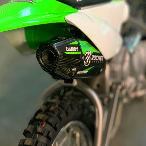 Rocket Exhaust Full Chubby System- KLX110
