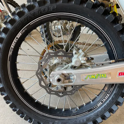 2023-2024 Ktm/husky/gasgas A60s Laced To Stock Hubs 21/19 Inch Wheels