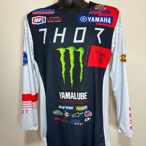 Levi Kitchen Autographed Thor Monster Energy Jersey