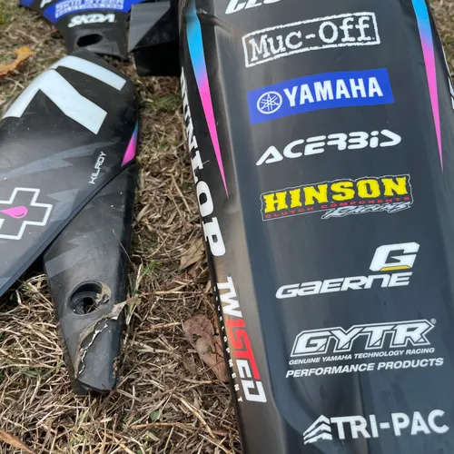 Yamaha Club Mx Plastics- Matte