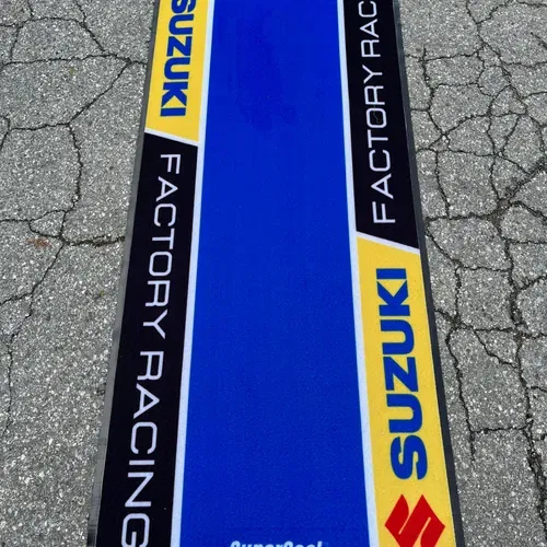 SuperCool Suzuki Factory Racing Mats - Large