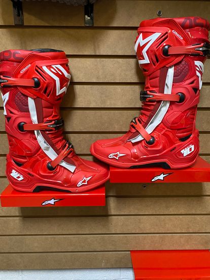 Alpinestars RED Tech 10 Colorway Boots