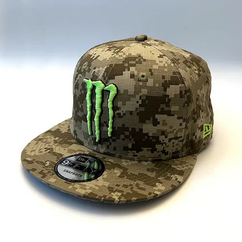 Monster Energy New Era Athlete Only New Hat Cap Camo