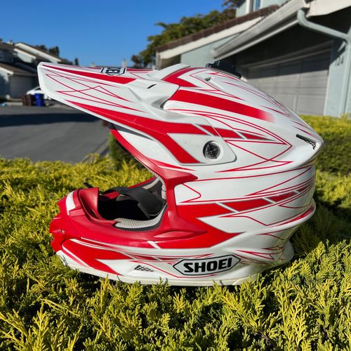 Shoei VFX Red/White