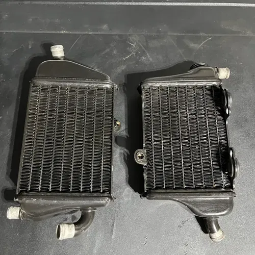 Black Cerakote Ktm 65 Radiators 2022