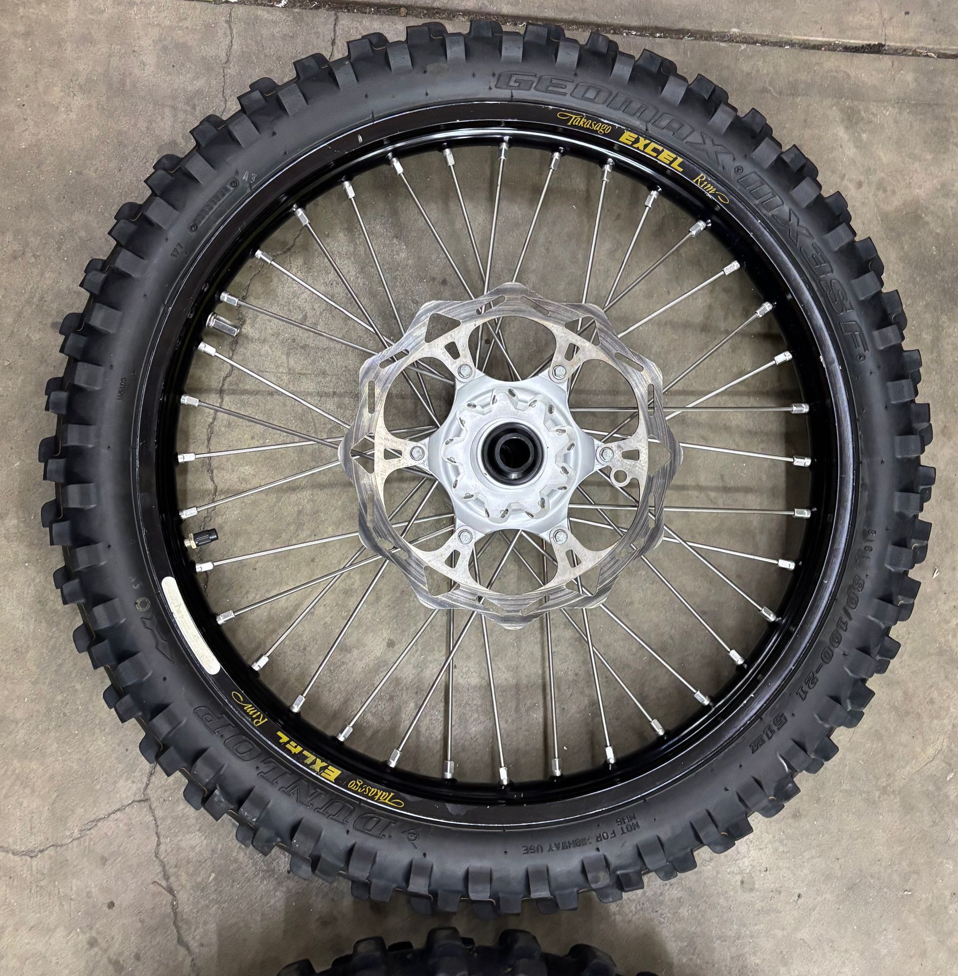 Excel Takasago Rim Fasterusa Ktm Husqvarna Wheel Set 21/18 Complete ...
