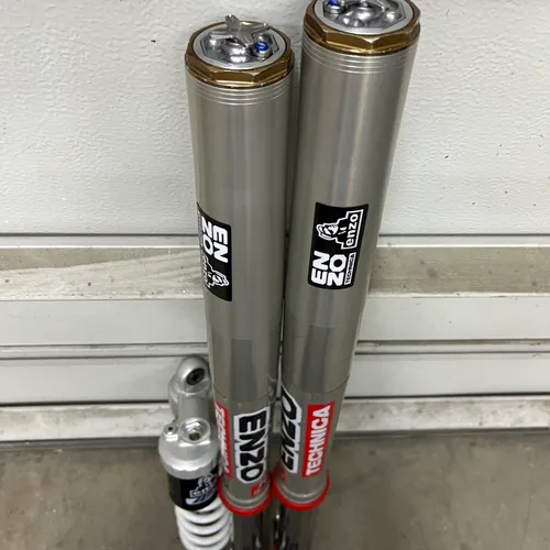 WP KYB Enzo Ktm Husqvarna conversion aer 48 forks & shock GasGas ...